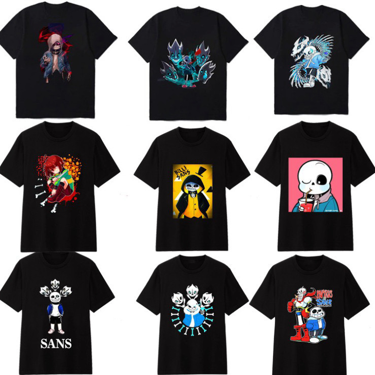Collection Of Super Cool Undertale Caster sans Undertale T-Shirts With ...