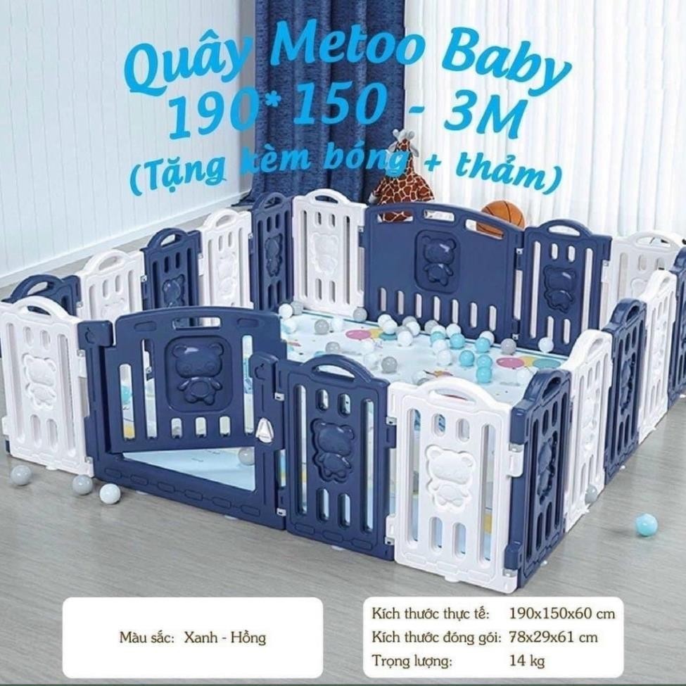 Plastic Crib Metoo 2024 Bear - Free Ball, Plastic Crib Safe Fold Baby ...