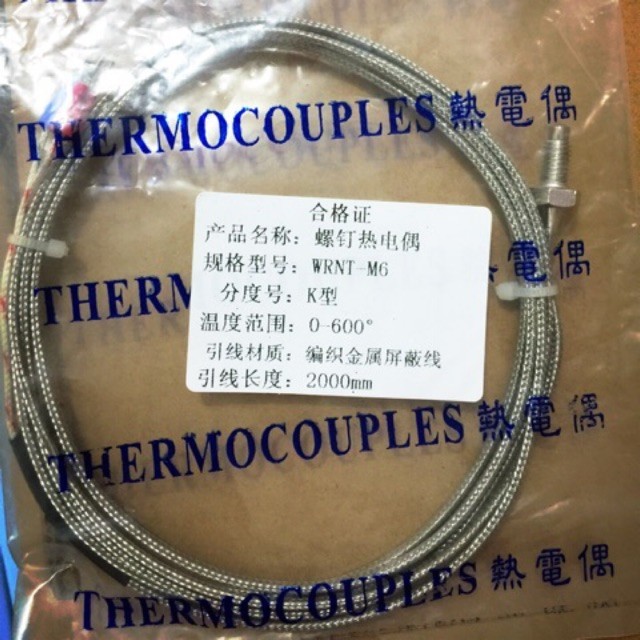 Type K Thermocouple Wire, Heat Sensor, RKC Accessories 2m, 3m, 5m ...