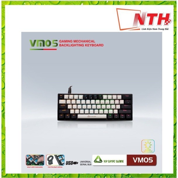 Vsp VM05 Mini Mechanical Keyboard | Shopee Singapore