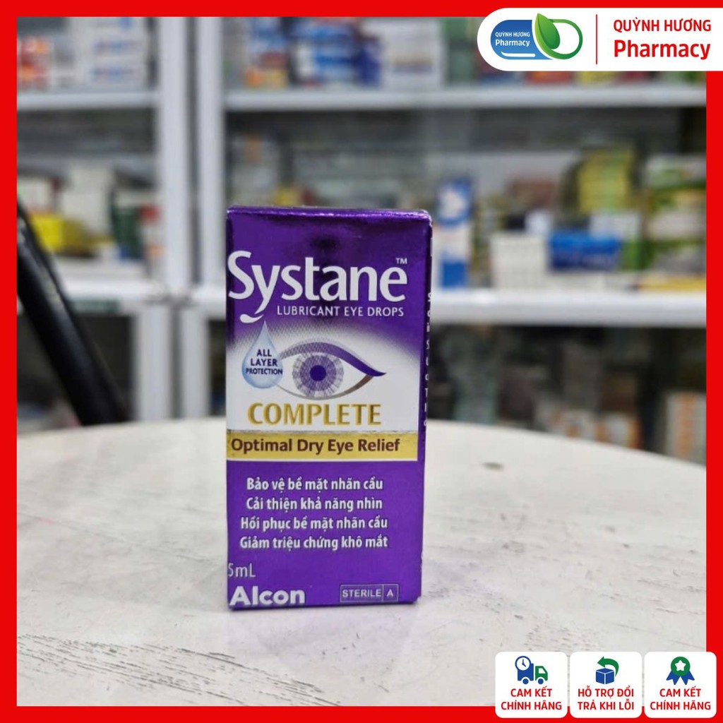 Systane Complete eye emulsion reduces dry symptoms, prevents eye ...