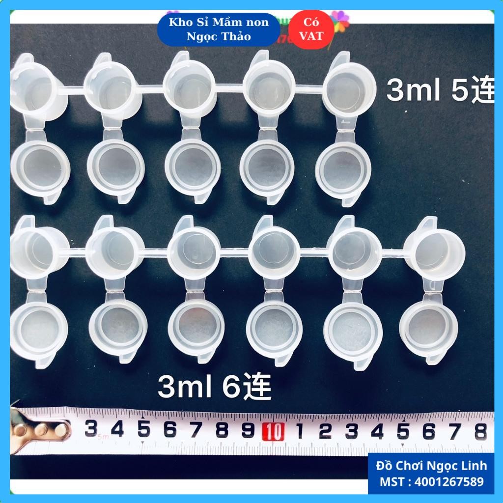 100 Color Blisters, Empty Blisters with Lid, 2ml/3ml/5ml Painting Color String, 6 boxes, 8 boxes ...