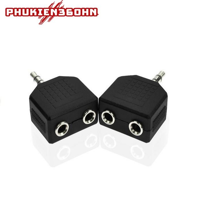 Standard 3.5 speaker jack splitter from 1 to 2 - 3.5 splitter from 1 to ...