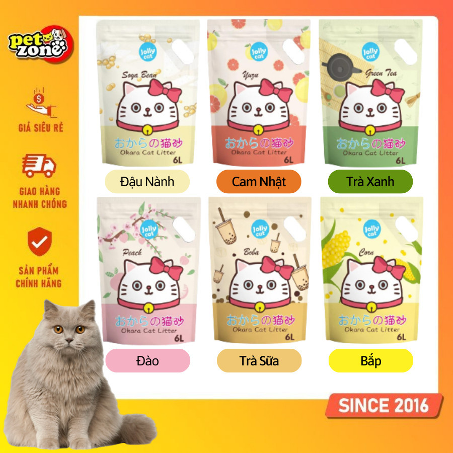 Jolly Cat Soy Cat Litter 6 Liters (Full Flavor) | Shopee Singapore
