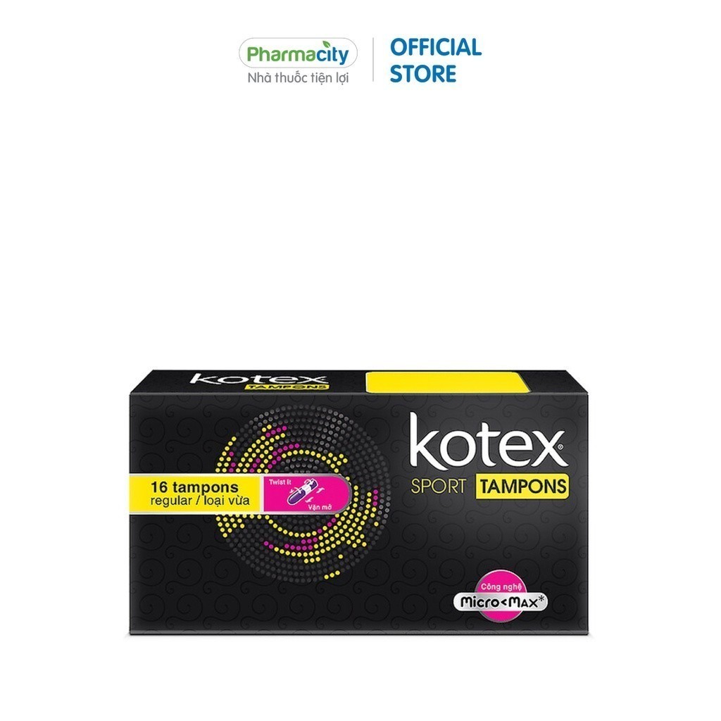 Kotex Luxe Tampons (16 Medium Tampons/box) | Shopee Singapore