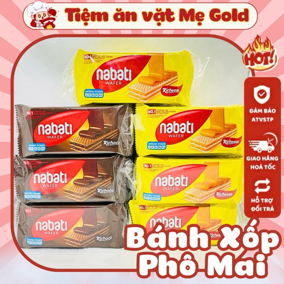 10 Packs of Chocolate Flavored Nabati Cakes, Nabati Sponge Cakes ...