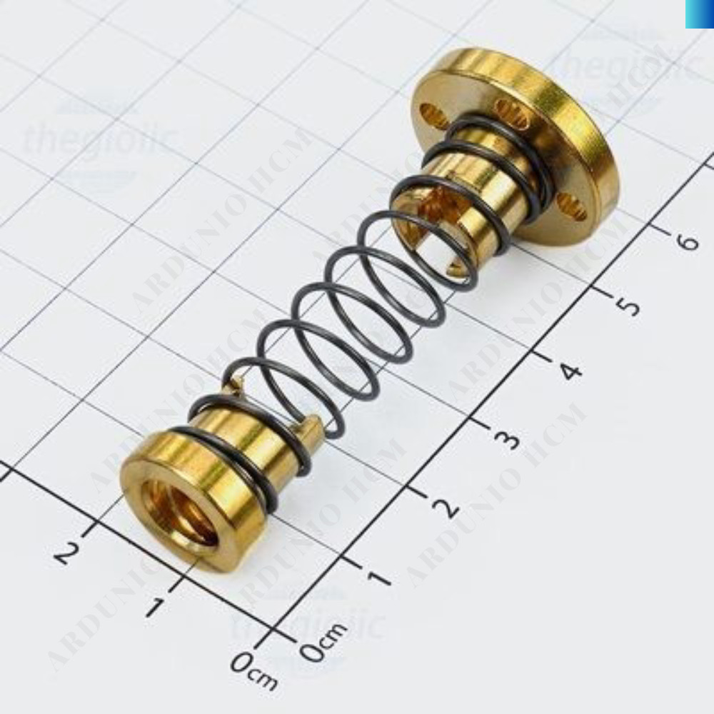 XO Screw Nut 8mm T8 Lead Screw Nut With Spring//SKU:20 arduniohcm ...