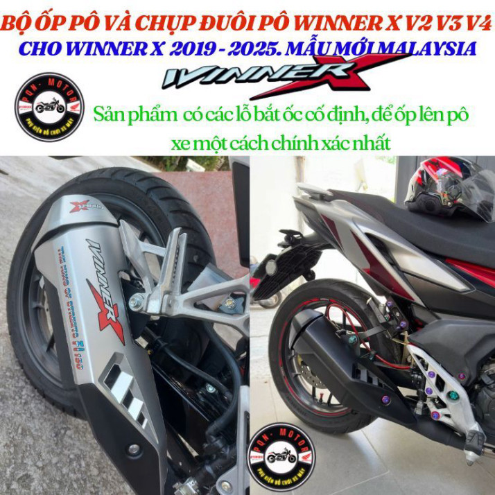 Winner X V2 V3 V4 Muffler Combo From 2019- 2025 New Model Malaysia ...