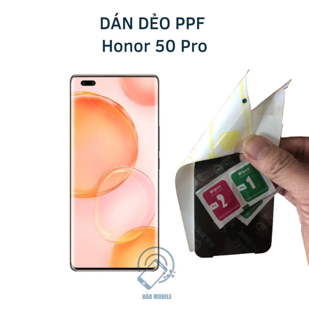 PPF flexible sticker for Honor 50 Pro (transparent and anti-peeping ...