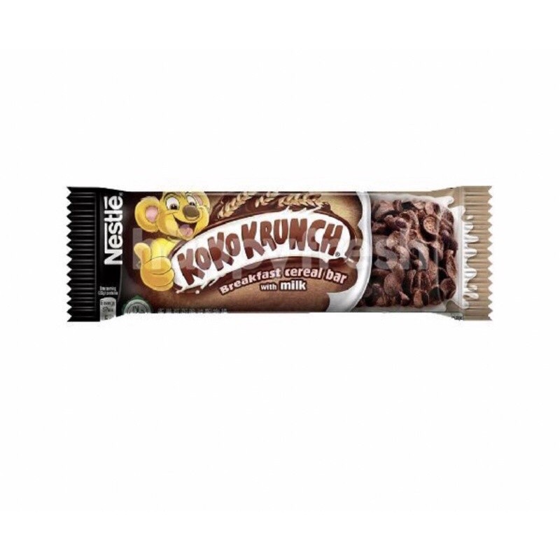 Box of 4 Nestle Koko Krunch Nutritional Cereal Bars (4 x 25g) | Shopee ...