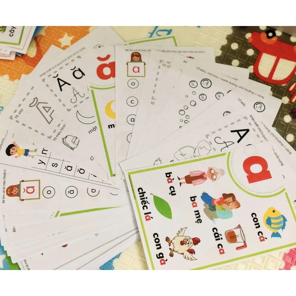 Alphabet - Practice card set | Shopee Singapore