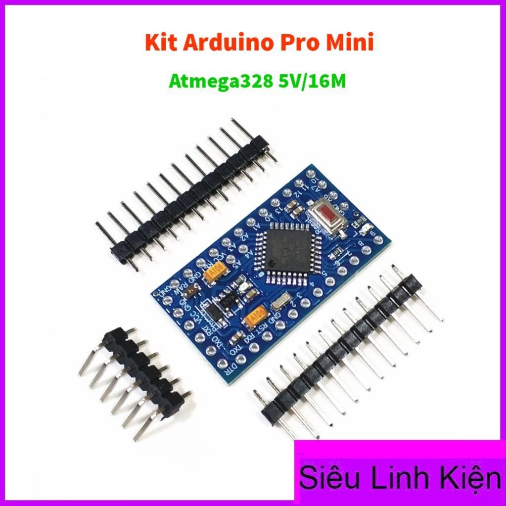 Arduino Pro Mini Atmega328 Kit 5V/16M | Shopee Singapore
