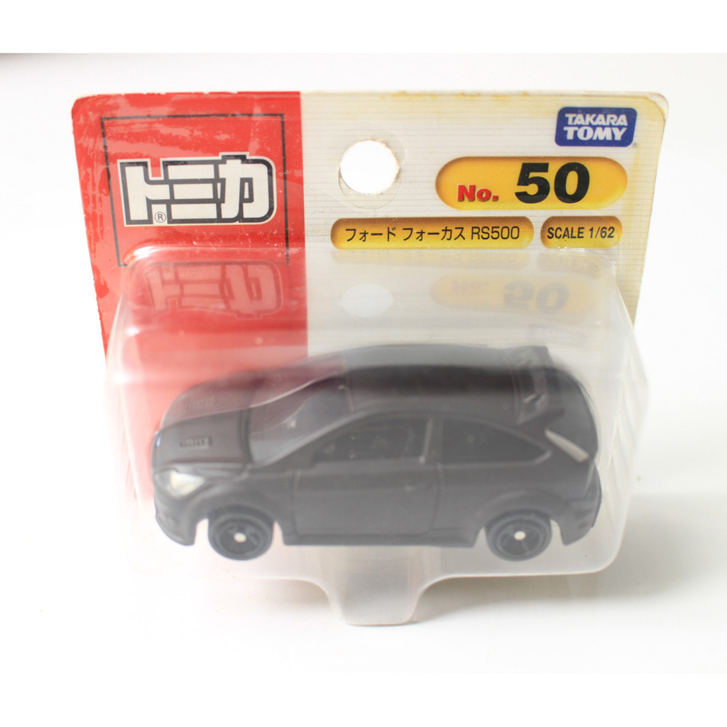 Tomica 50 Ford Focus RS500 model car (black) | Shopee Singapore