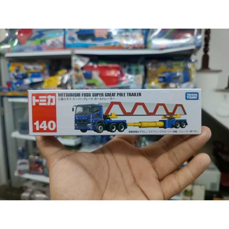 Tomica 140 Long Type Mitsubishi Fuso Super Great Pole Model Car ...