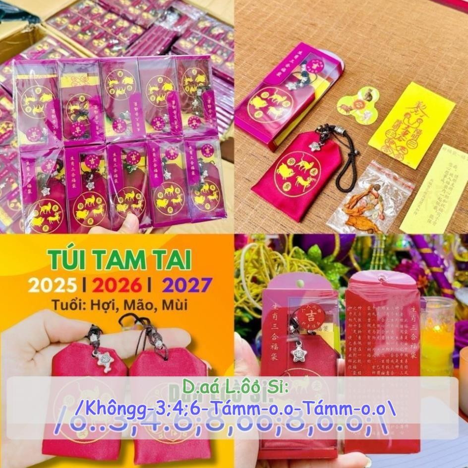Tam tai bag 2025 2026 2027 years old Pig Mao Mui, tam tai bag ...