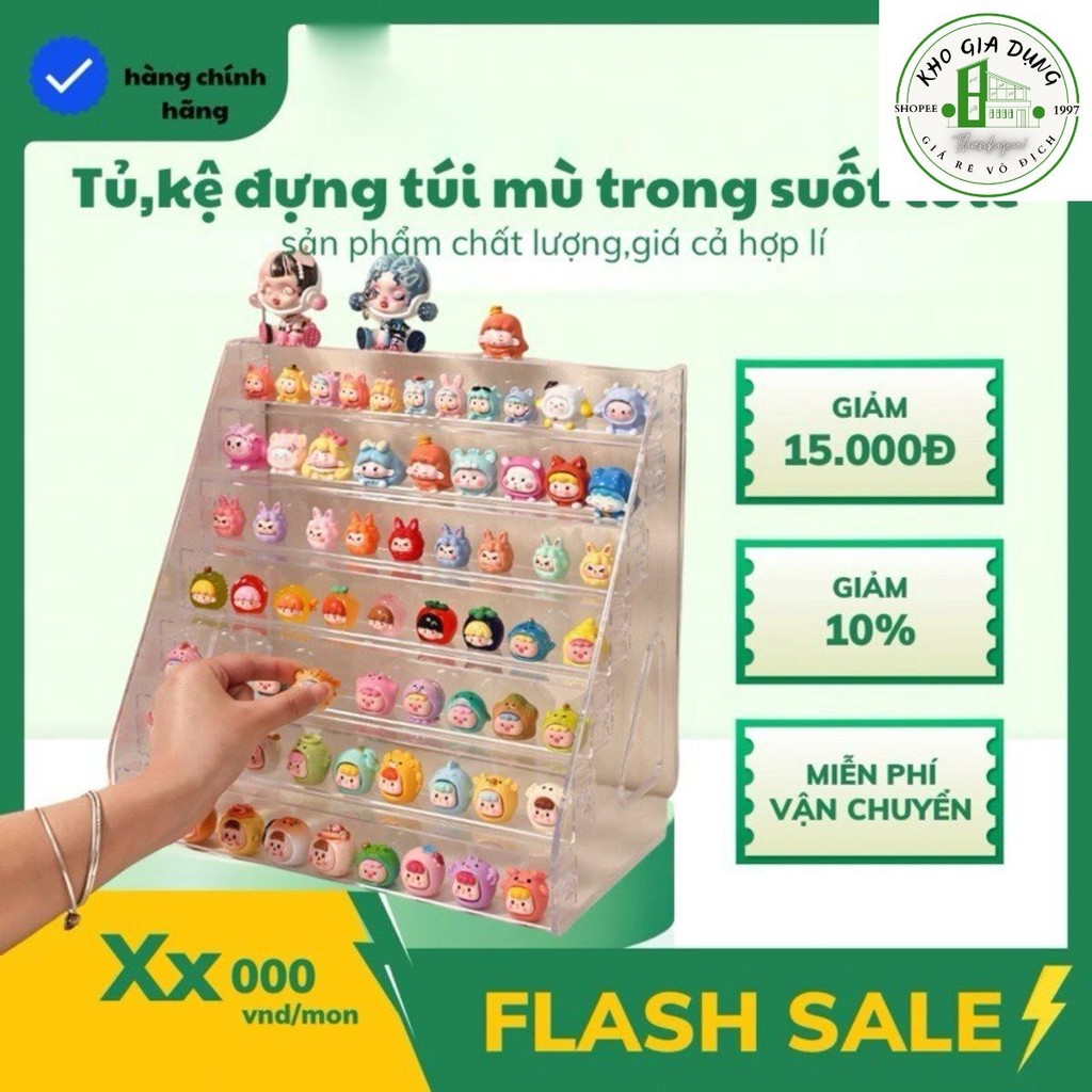 Transparent Model Display Cabinet - Box, Blind Bag Tray 3 Tiers to 7 ...