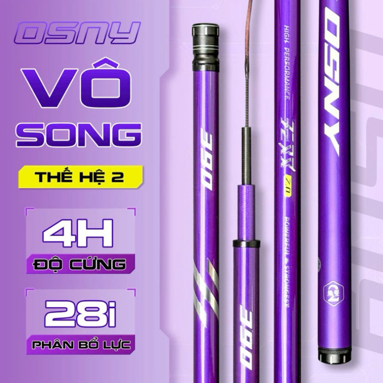 Osny Vo Song fishing rod 2nd generation 4h hardness (Vo Song v2 ...