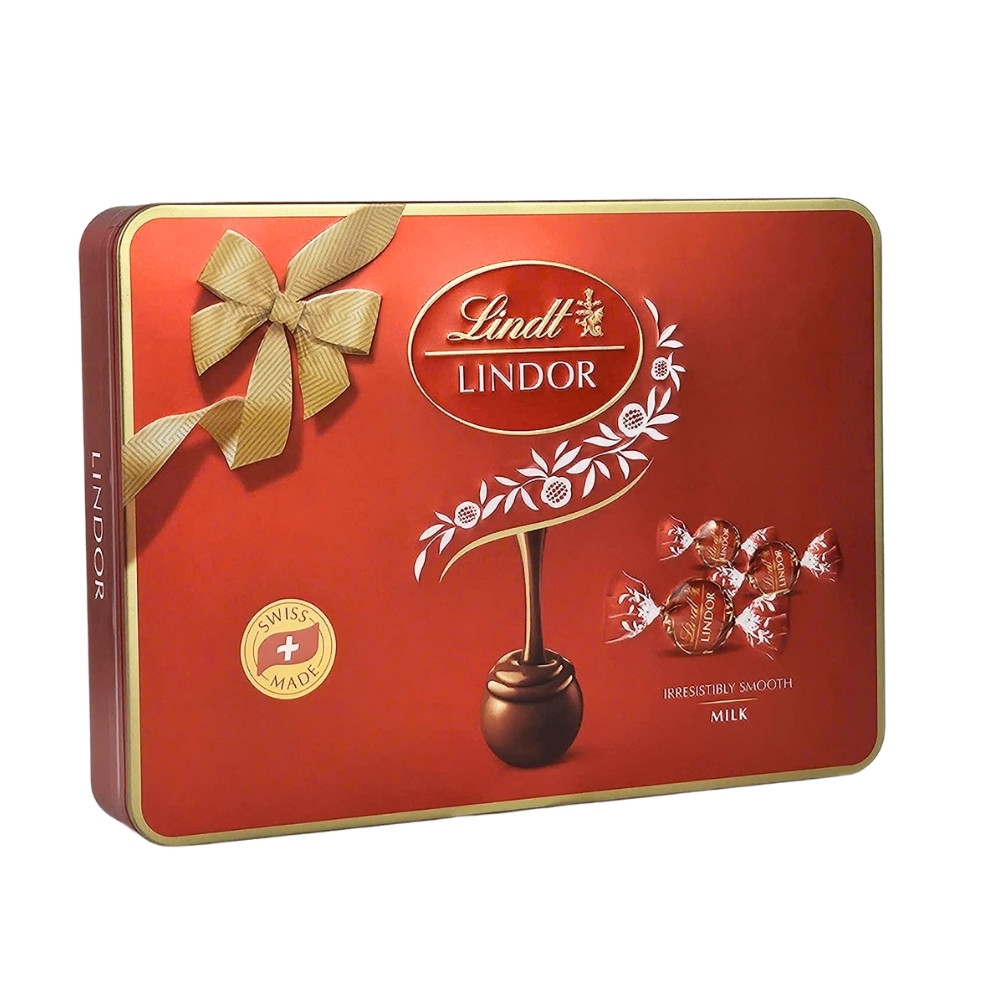 Lindt LINDOR MILK BOX (168G) | Shopee Singapore