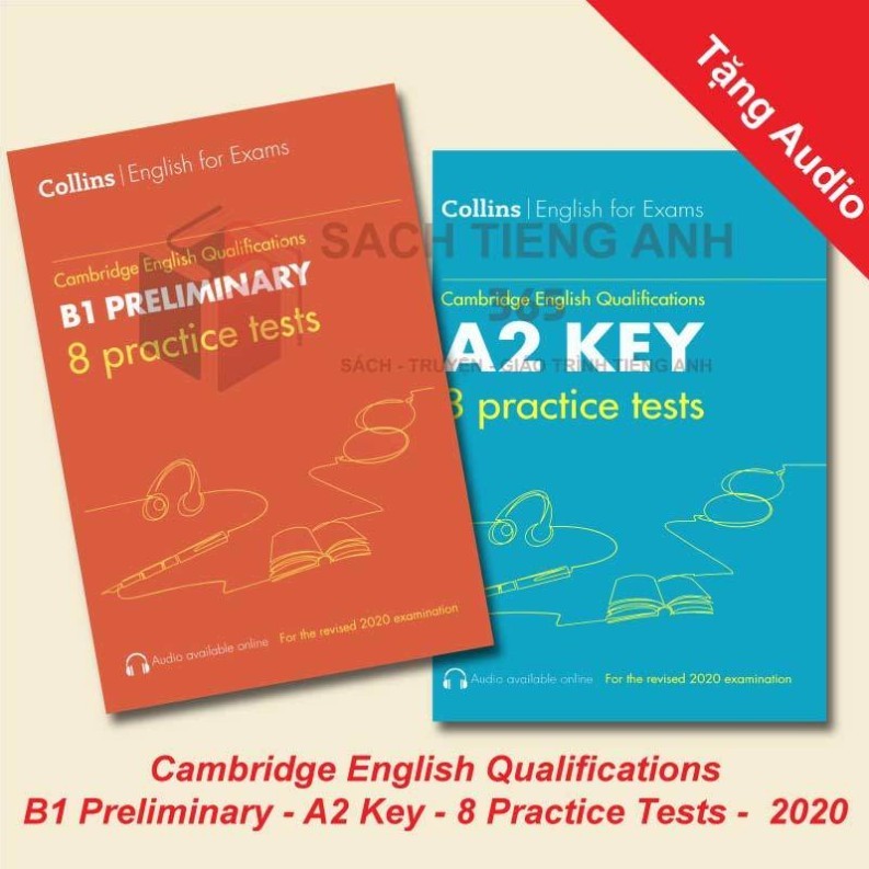 Cam English Qualifications book - B1 Preliminary - A2 Key 8 Practice ...