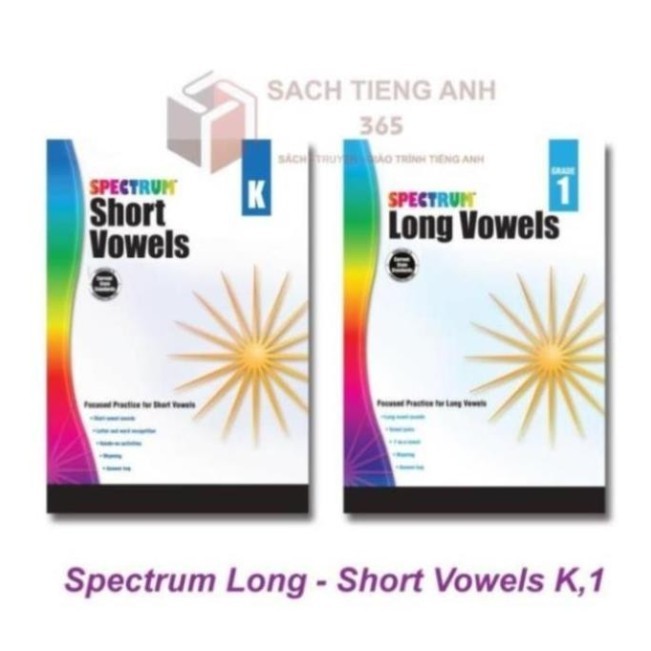 Book - Spectrum - Long Vowels 1 - Short Vowels K - [Short and Long ...