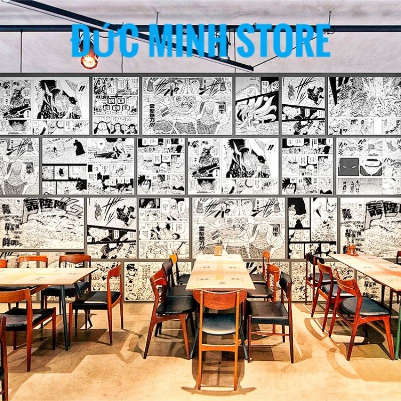 [manga Wall] manga anime WALL paper with pre-adhesive, One Piece, Tokyo ...