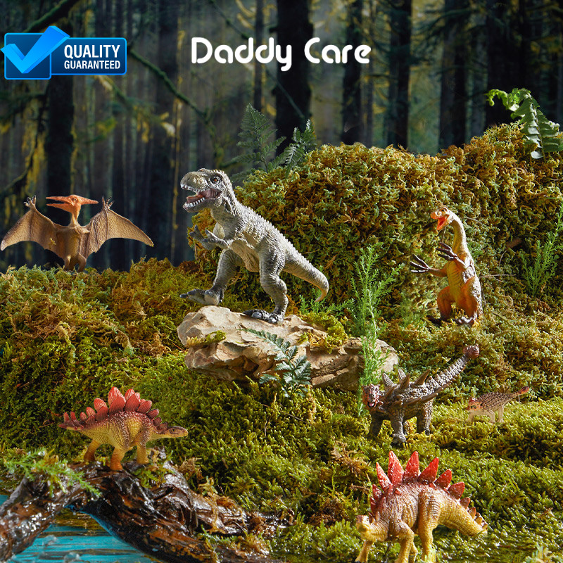 Mideer Dinosaur Toys Premium Rubber Dinosaur Model Set jurassic world T ...