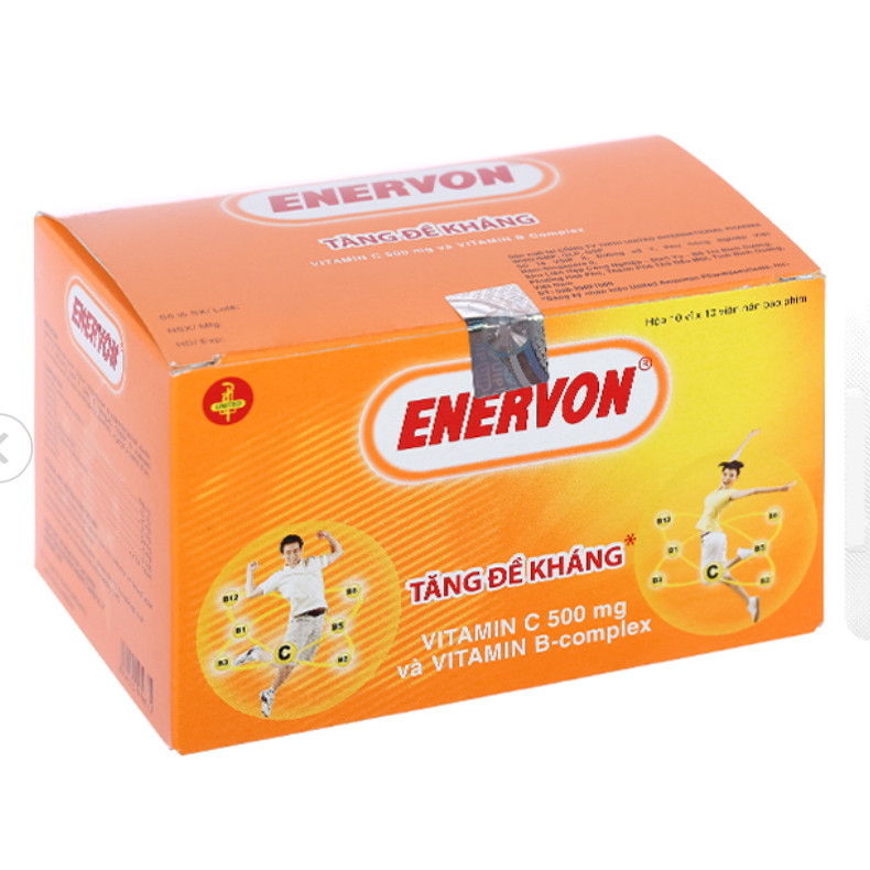 Genuine - Enervon supplements B vitamins and vitamin C (10 blisters x ...