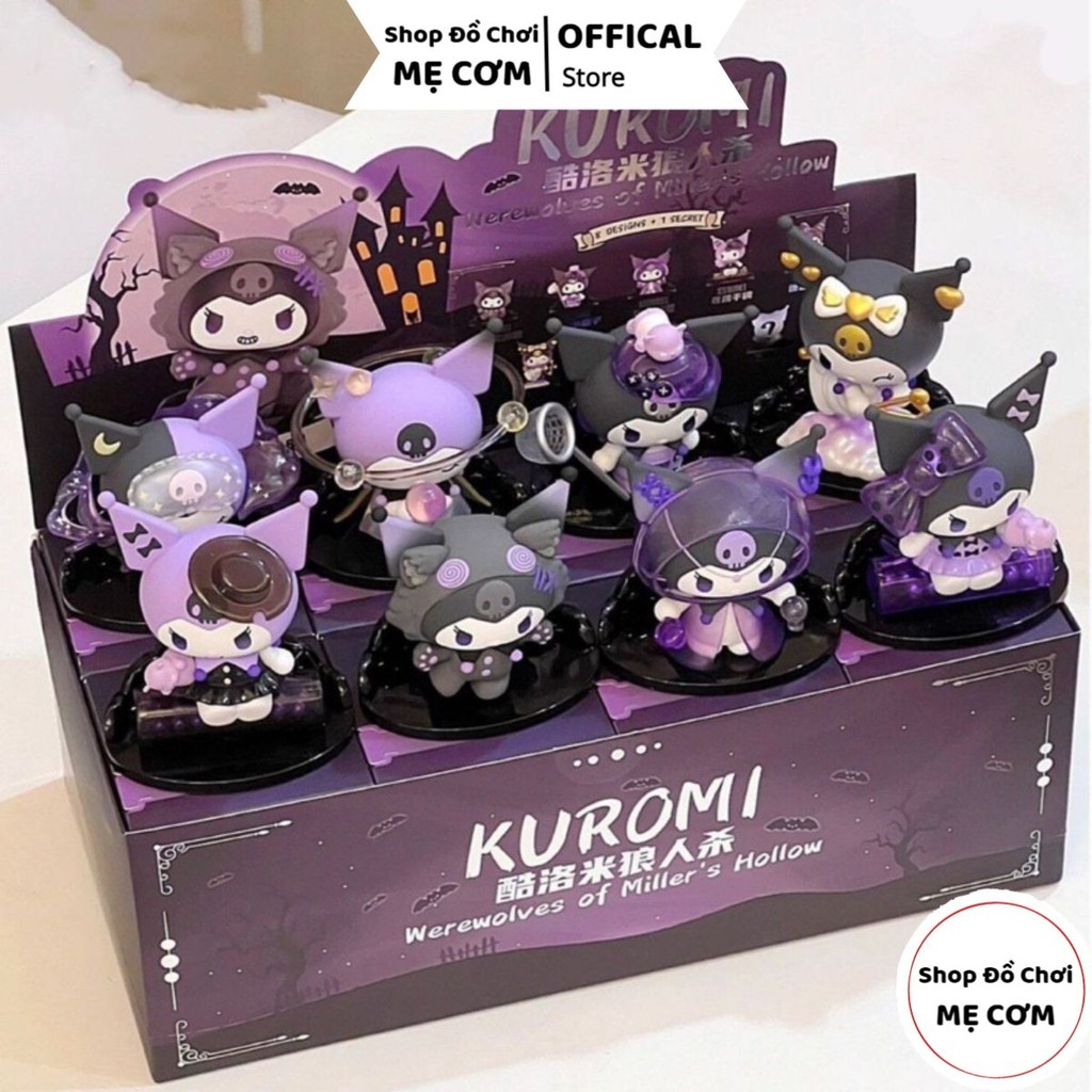 Full set of 8 Kuromi side stories lightning 6 Kuromi melody models, set ...