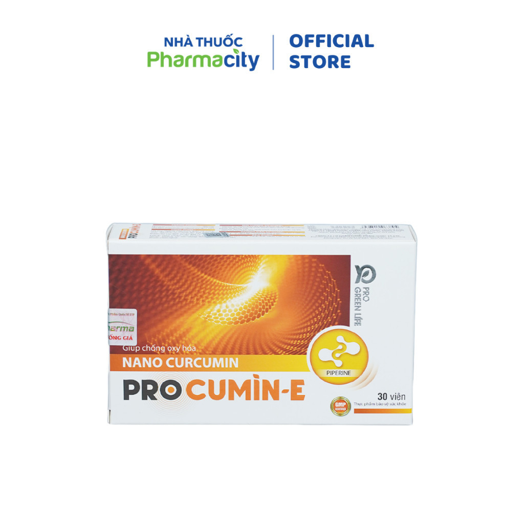 Pharmacity health protection food Procumin-E turmeric tablets (Box of 3 ...