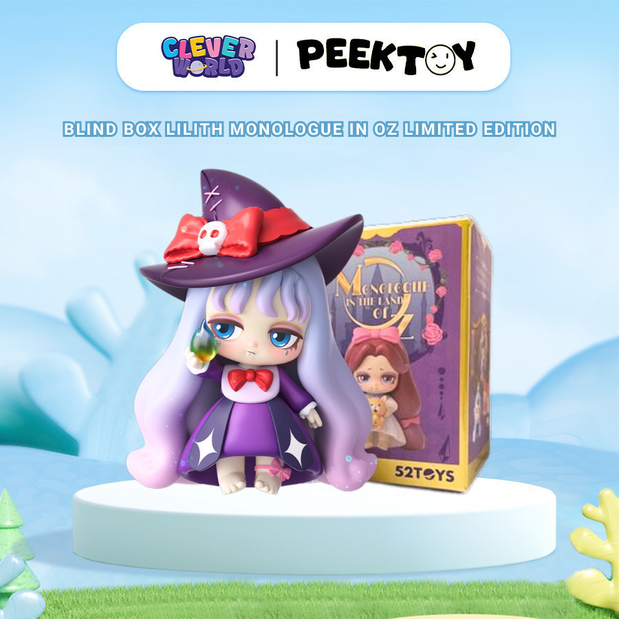 Blind Box Blind Box 52TOYs Lilith Monologue In OZ Limited Edition, Mini Clever Box Doll Model ...