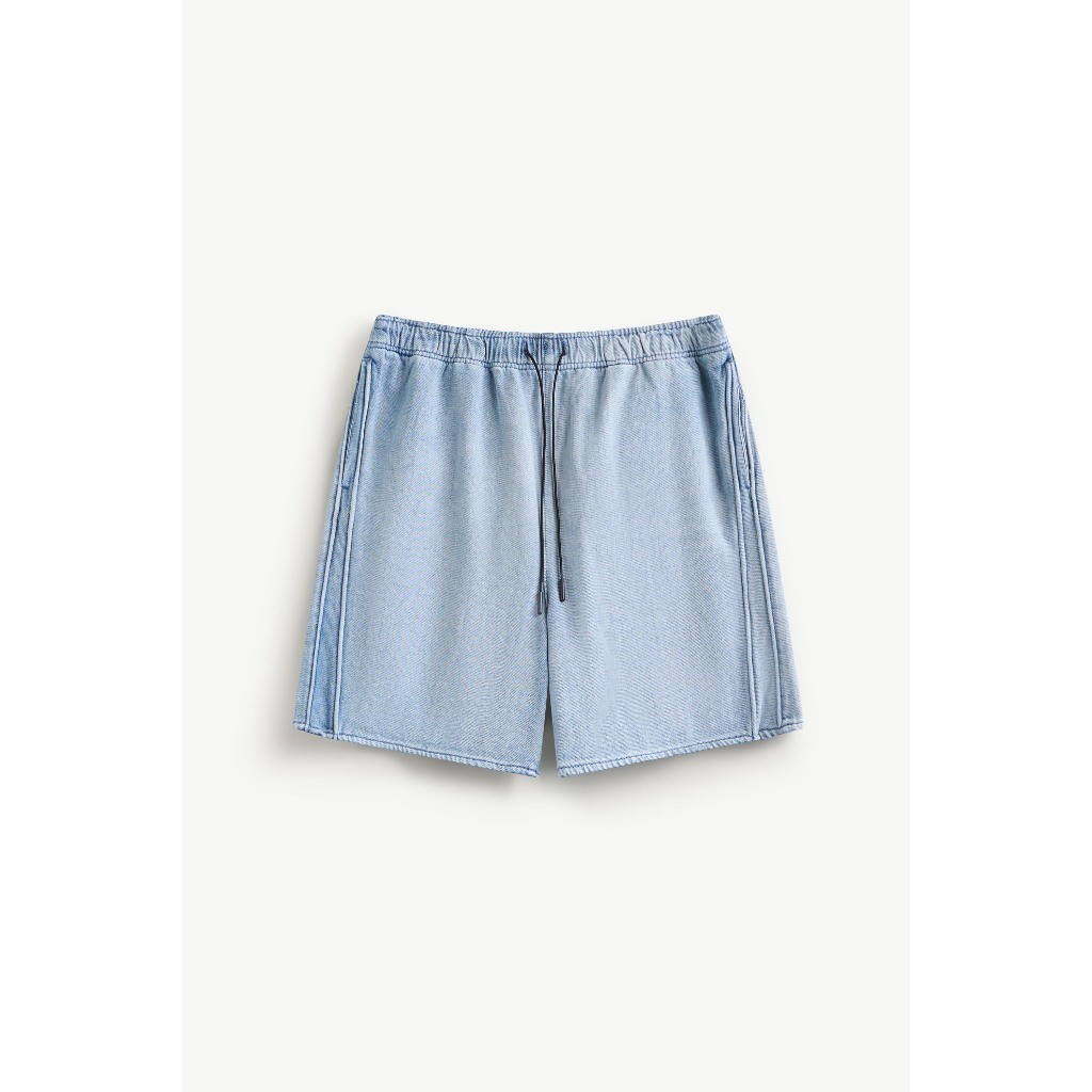Form Relax Men's Plain Jean Shorts - Routine 10F24DPS005 | Shopee Singapore