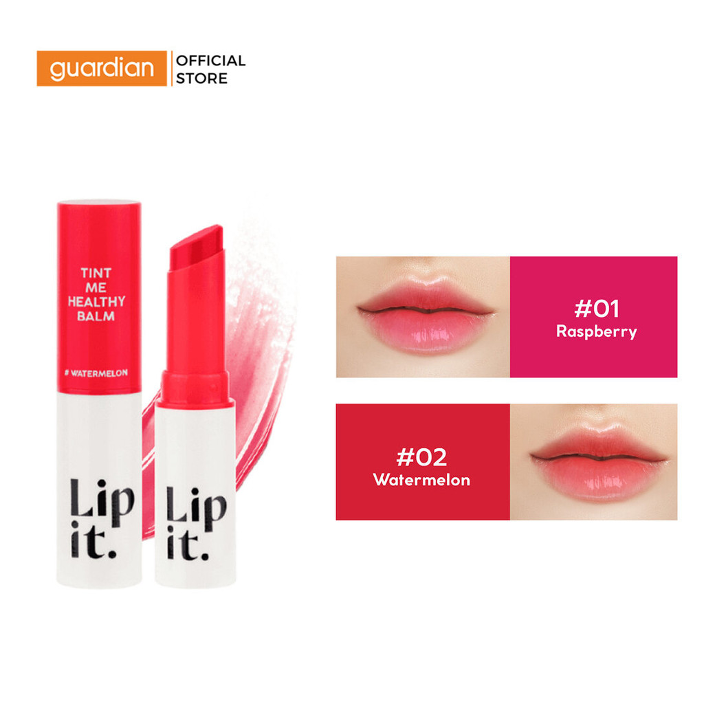Lipit Tint Me Healthy Balm 3G | Shopee Singapore