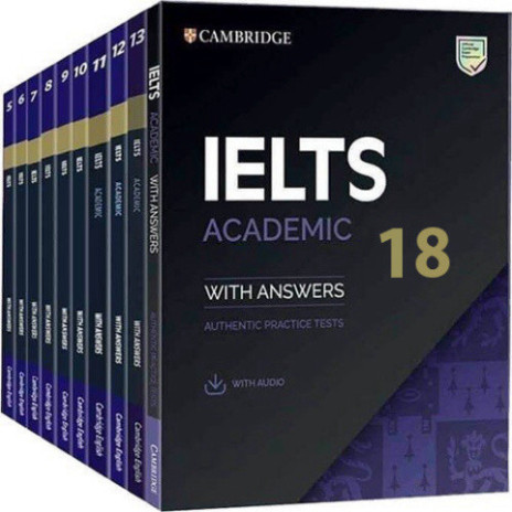 Book - Cambridge IELTS Academic, Complete set of 18 books - IELTS Exam ...