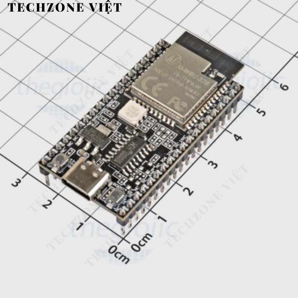 Ai-WB2-32S-Kit NodeMCU Ai-Thinker WIFI BLE Module IOT USB Type C ...