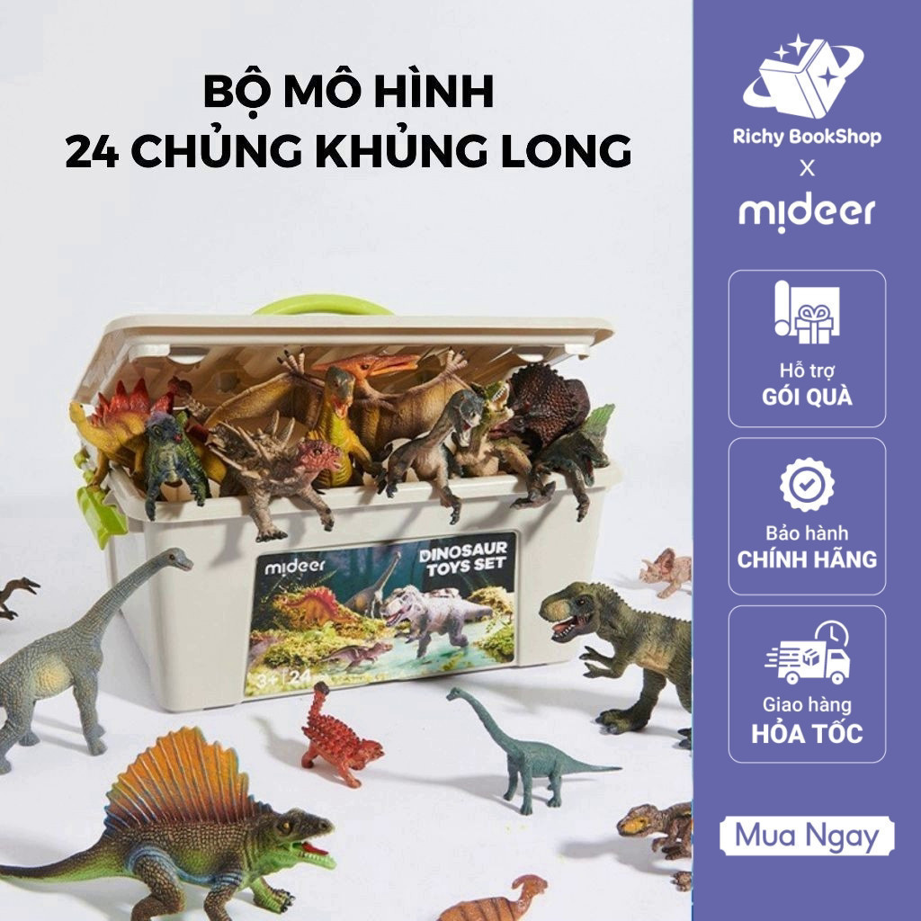 Mideer Dinosaur Toys mini Soft Rubber Dinosaur Model Set jurassic world ...