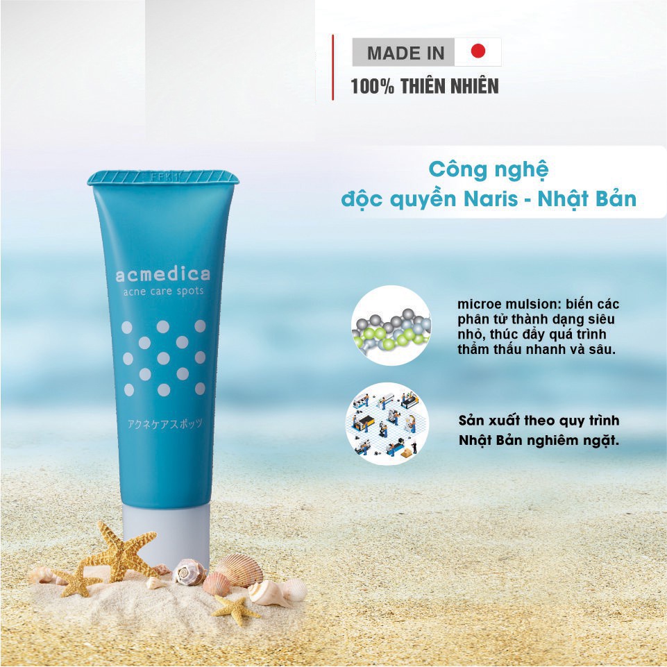 Naris Acmedica Acne Care Spots Japanese anti-Acne and dark scar ...