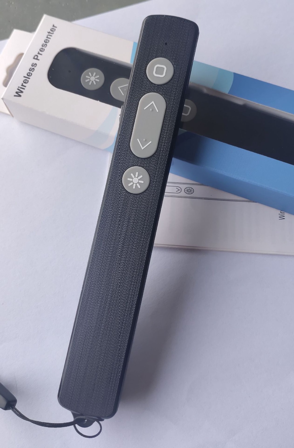 Presentation Clicker Wireless Presenter Pointer K200 RF 2.4GHz PPT ...