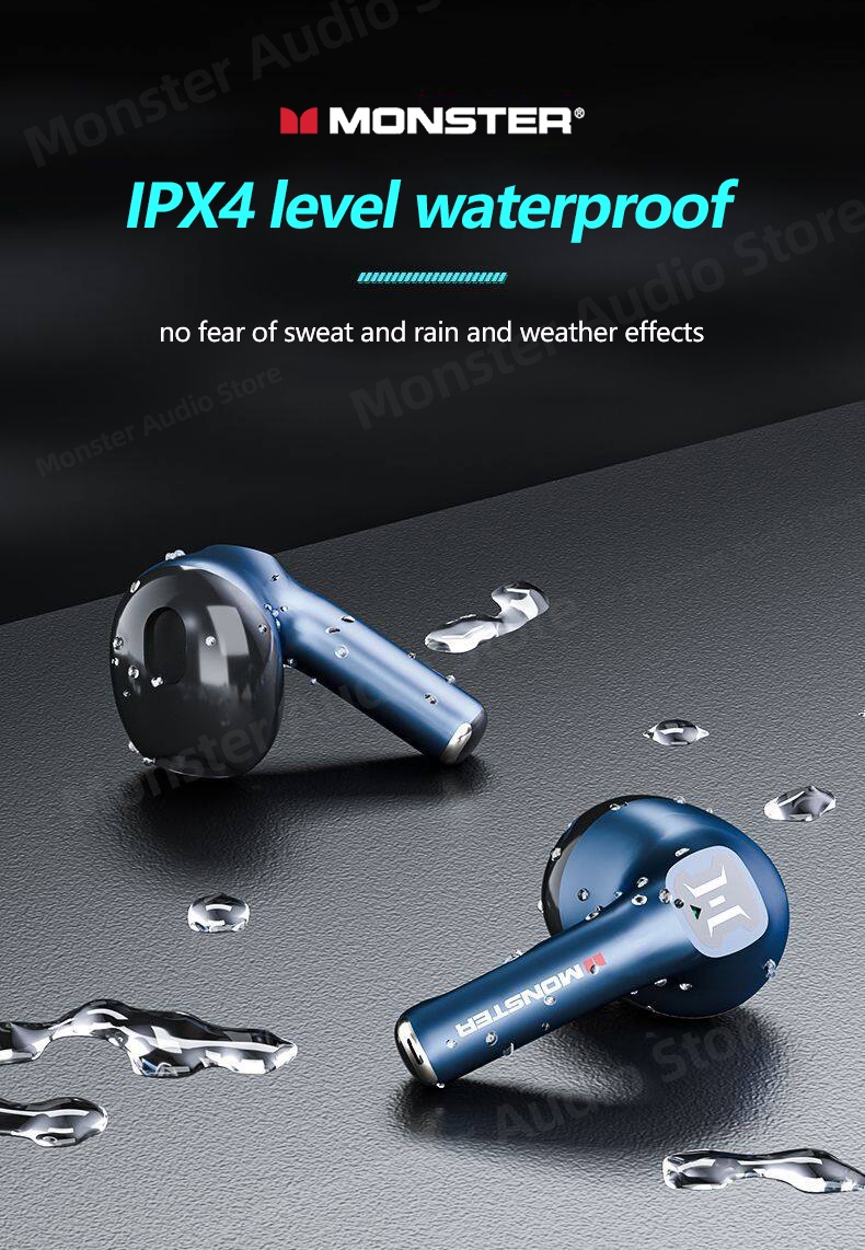 Monster XKT10 Bluetooth Earphone Wireless Intelligent Noise ... Monster XKT10 Bluetooth Earphone Wireless Intelligent Noise ...