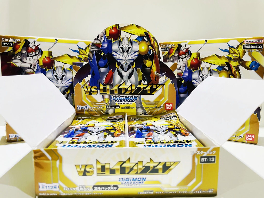 Digimon Tactical Chess Set, BT-13 Expansion Box, BANDAI, VS Royal ...