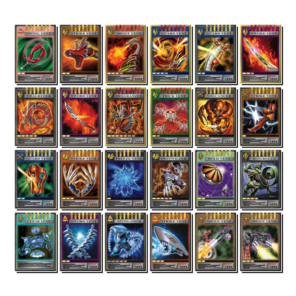 DX VER - [7-Color Reflective Exclusive] Kamen Rider Ryuki Advent Card ...