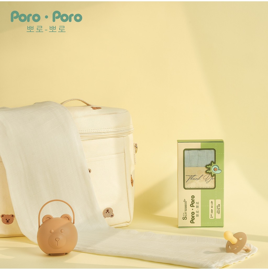 [Poro-Poro] Multipurpose Towel 120*120 - Bath Towel 75*75 Bamboo Fabric ...