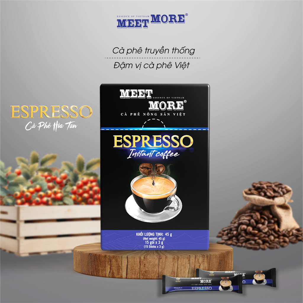 Espresso Instant Coffee Box - MeetMore Coffee | Shopee Singapore