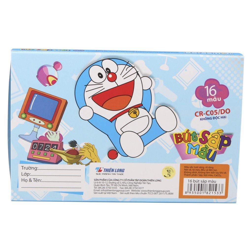Colokit Thien Long 24/16/12/10 color coloring crayons set, optional art ...