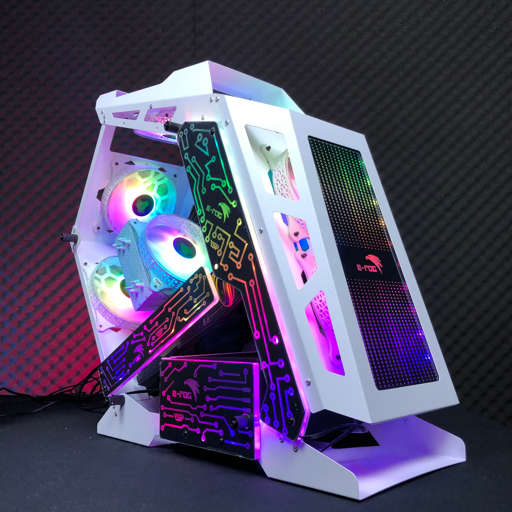 Case VSP Esport Rog ES8 White gaming Design | Shopee Singapore