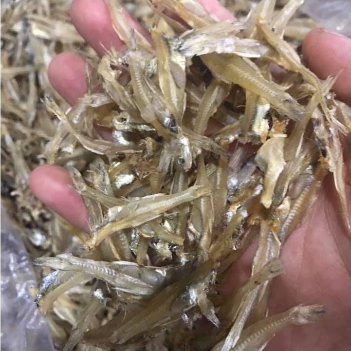 Chi chi fish, Dried anchovies, Delicious dried chi fish - 500g bag ...
