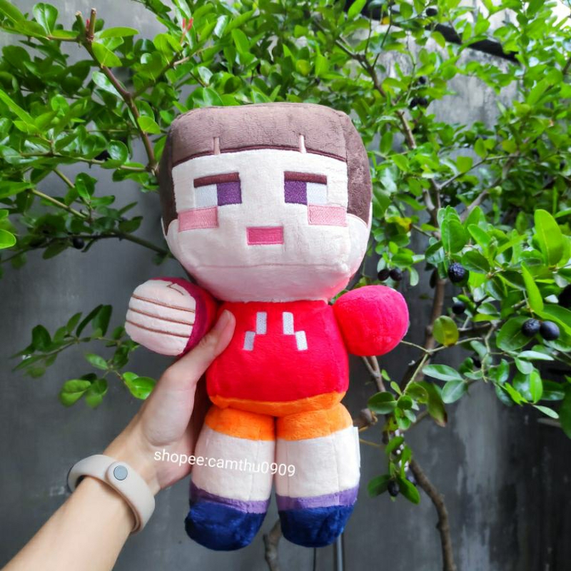 Minecraft teddy bears in many lovely patterns (real photos) | Shopee ...