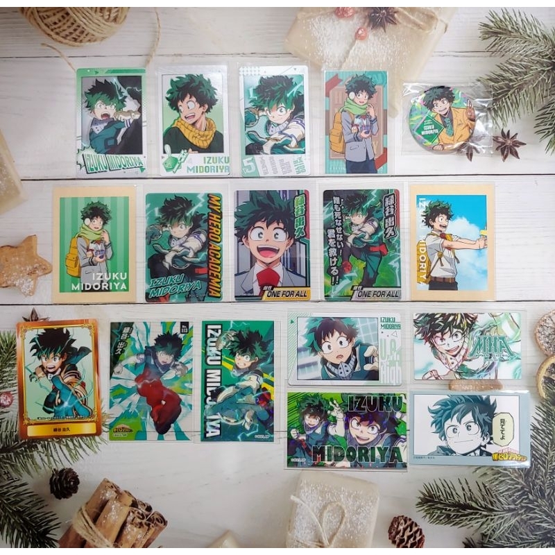 [Purple Goldfish] card Metal, Snap, Pola, Clear card, Sticker Izuku ...