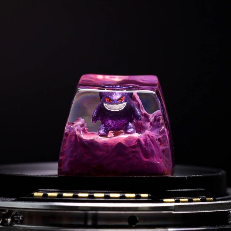 SA Gengar Keyboard Button, Super Cool pokemon Gengar keycap Suitable ...