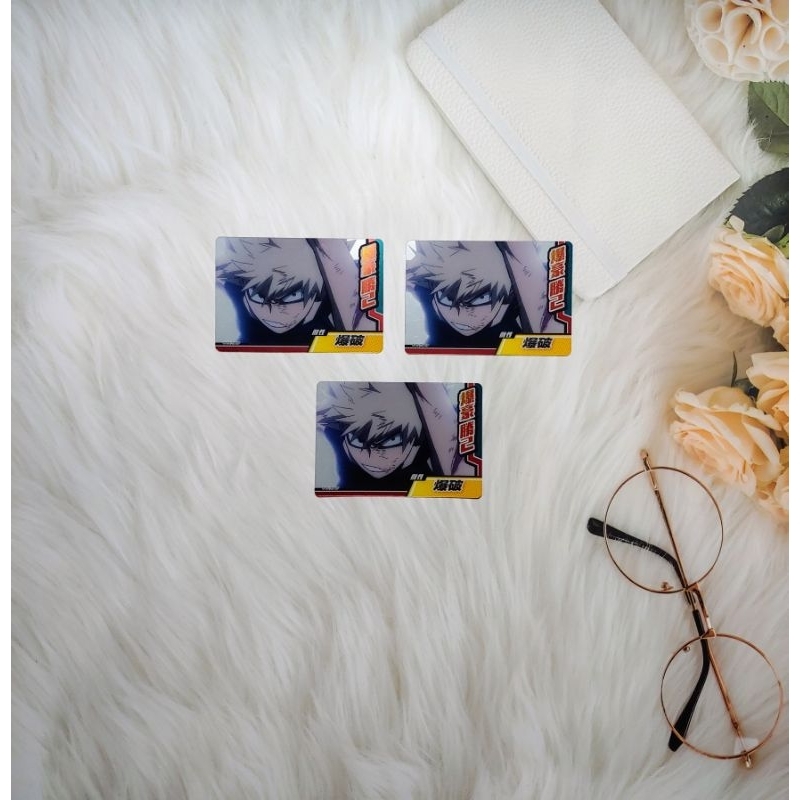 [Purple Goldfish] Old Metal Card, Snap, Pola Katsuki Bakugo - MHA/My ...