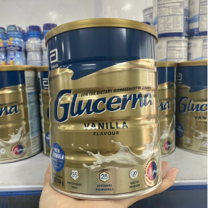 Glucerna Classic Vanilla Flavor Milk Powder Box 850g Australia | Shopee ...